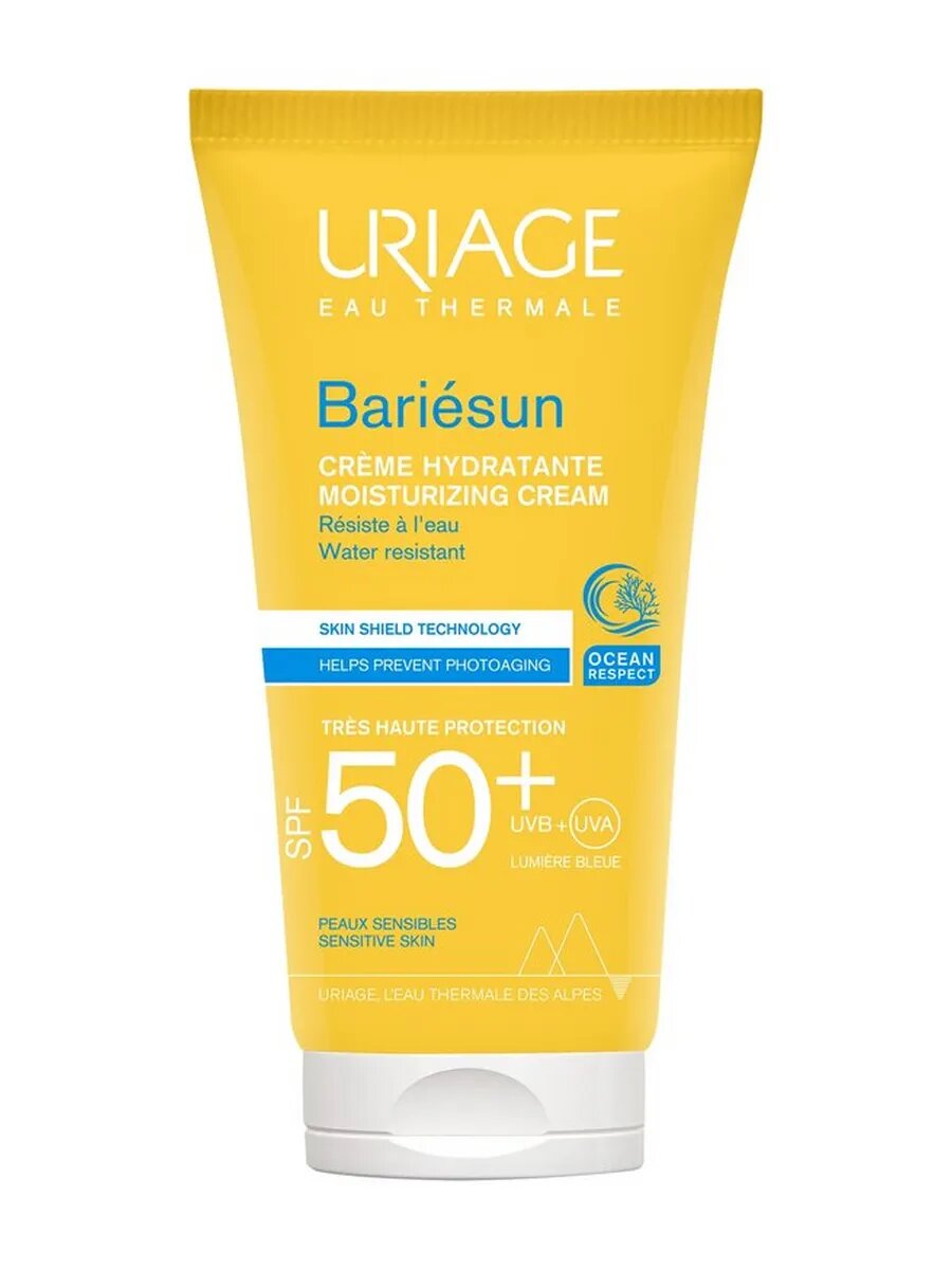 Uriage Bariesun Moisturizing Cream SPF 50+ Солнцезащи 50мл