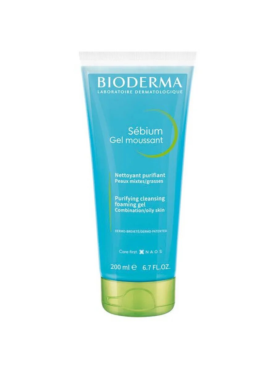 Гель для умывания жирной и проблемной кожи лица Sebium Bioderma/Биодерма туба 200мл