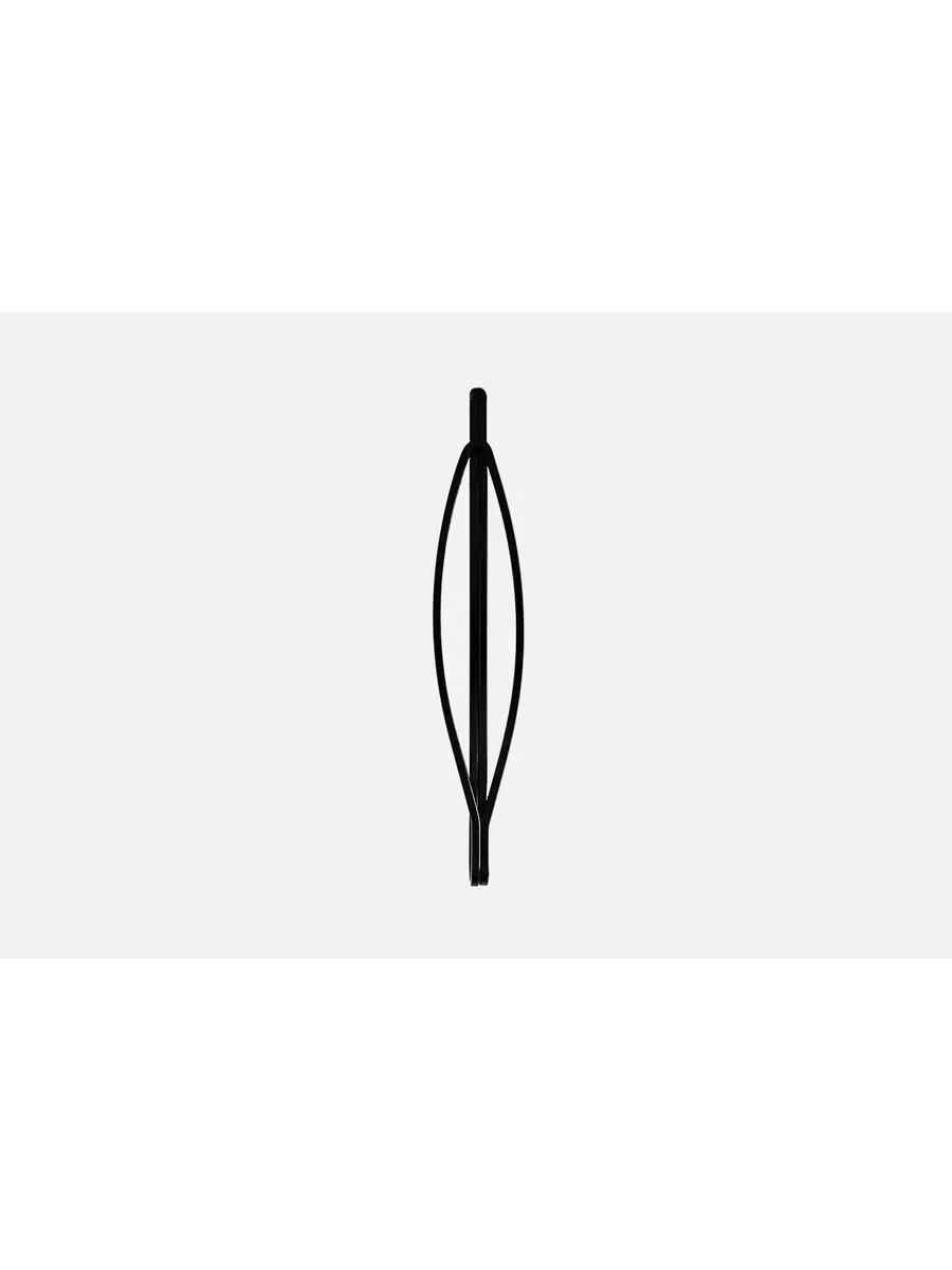 ART LUX black Невидимка для волос