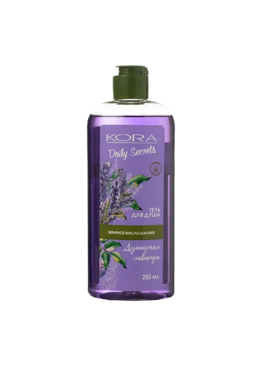 KORA Daily Secrets Гель для душа Душистая лаванда 250 мл 1 шт