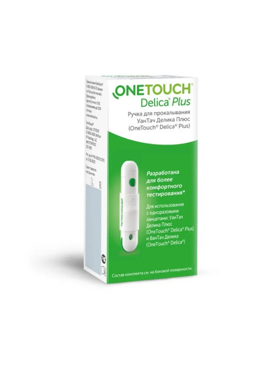 One Touch Ручка для прокалывания Delica Plus 1 шт