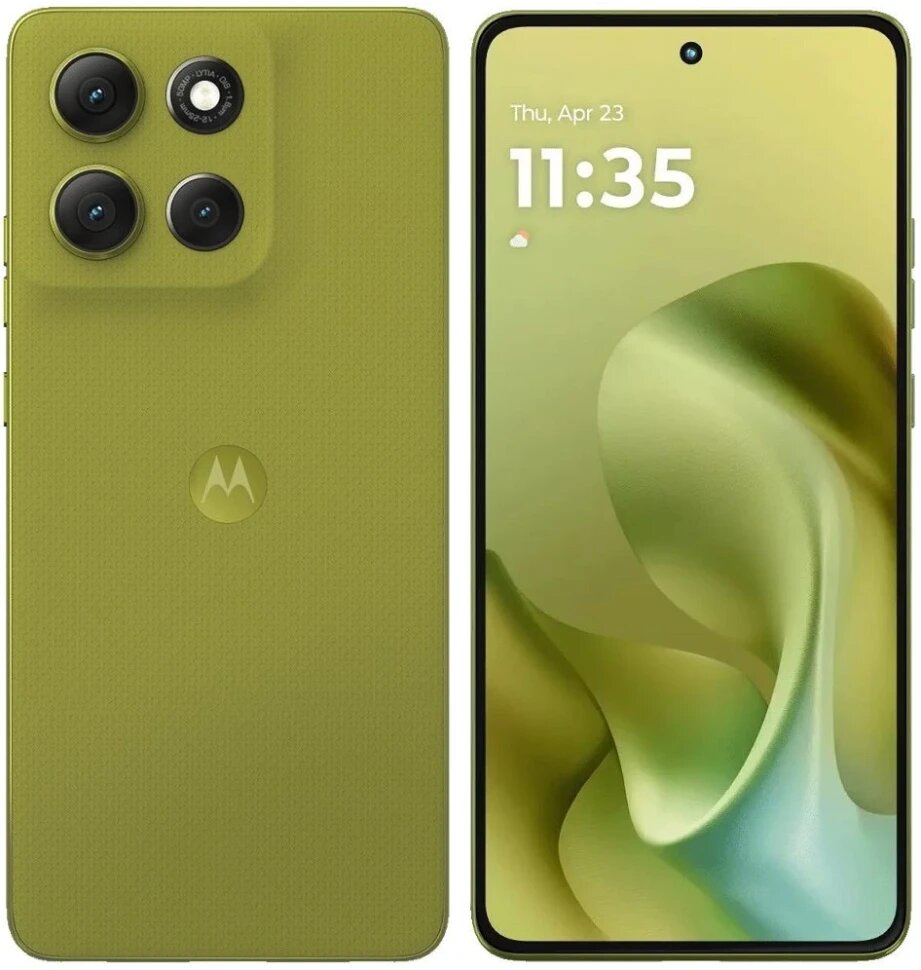 6.67" Смартфон Motorola Moto G86 8/256 ГБ, 2712x1220, POLED, 120 Гц, 5G, eSIM, Pantone Golden Cypress