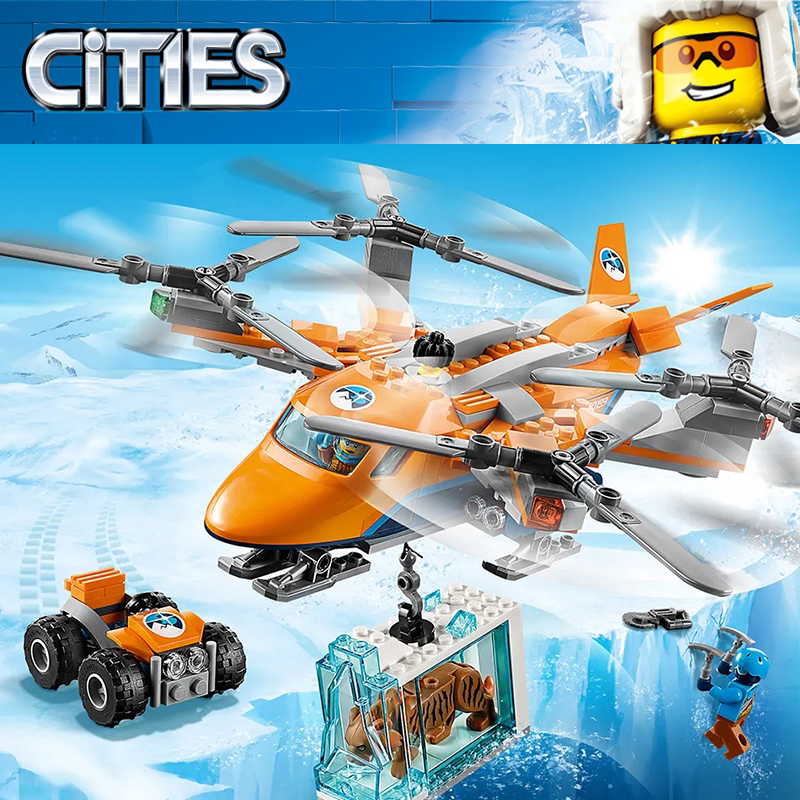 Набор LEGO Город Полярный Воздушный Транспортер 60193 - Игрушка для Арктических Грузов