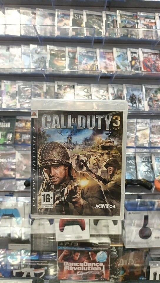 Call of Duty 3 [PS3 английская версия] (новая/перепак) (МК)(SPC)
