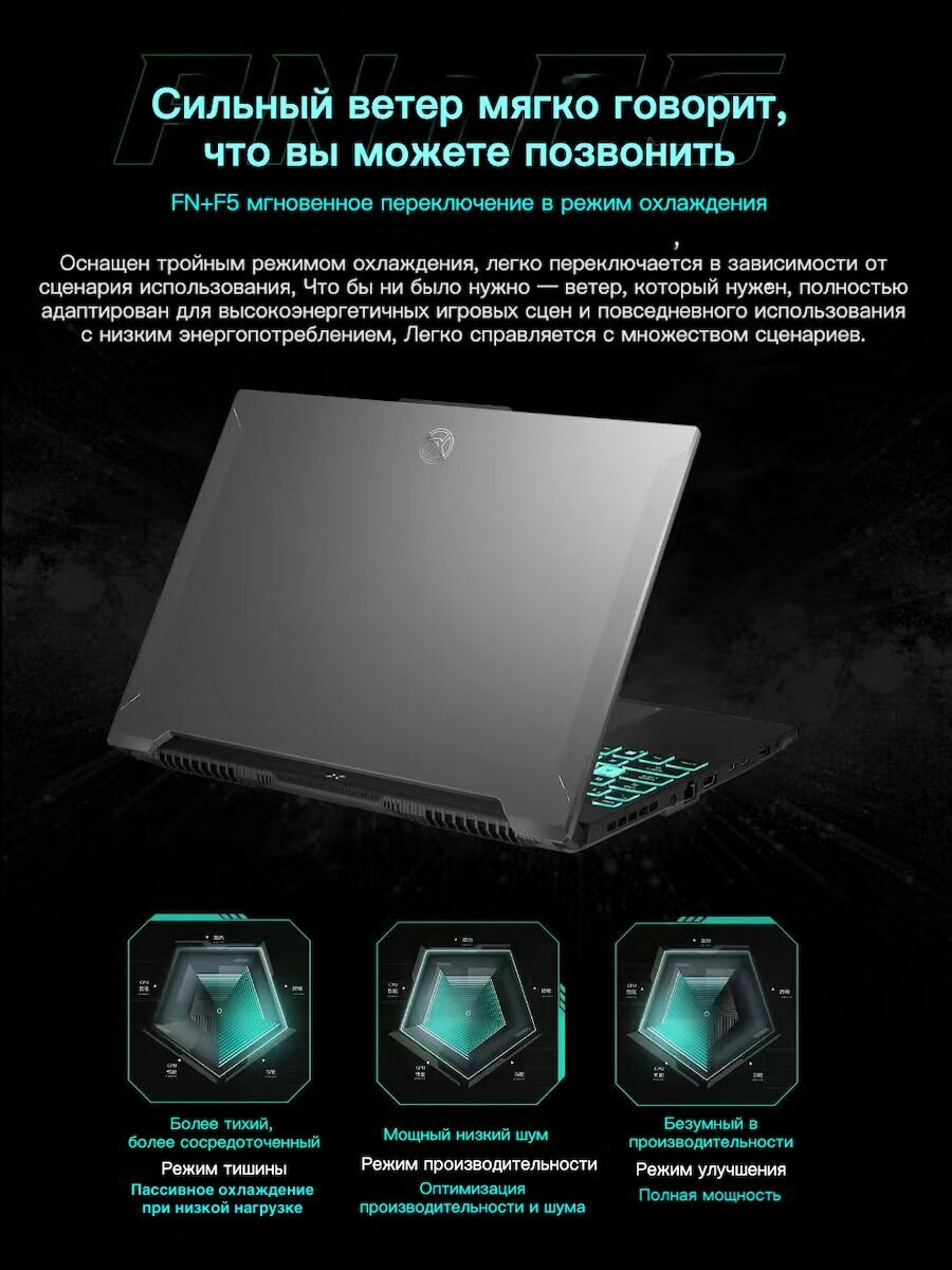 Игровой ноутбук ASUS TUF Gaming A16, R9-8940HX, RTX5060,16ГБ/1ТБ, Русская раскладка — фото 1