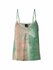 Топ Pinko Gradient satin top, размер 40, зеленый