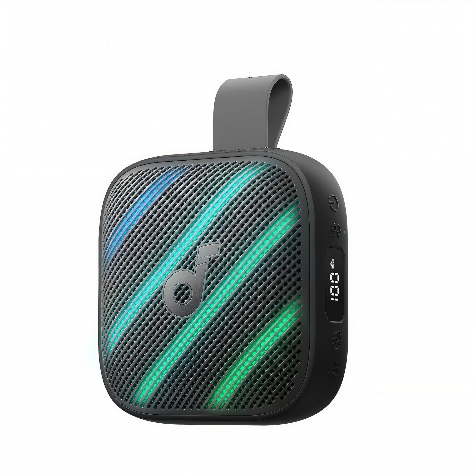 Беспроводная колонка Soundcore Boom Go 3i, черная, портативная акустика IPX7, 15Вт, чёрный