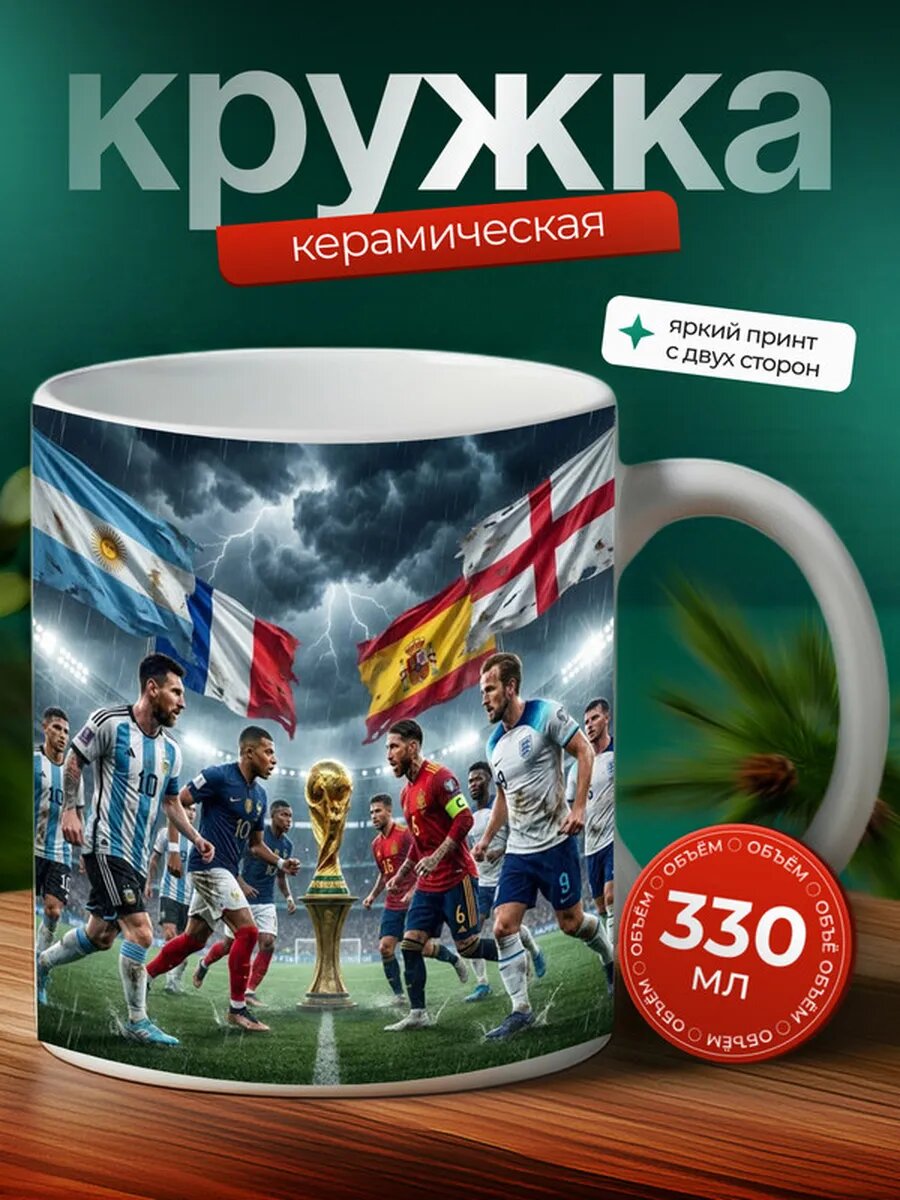 Кружка Славия Прага футбольная команда 3,