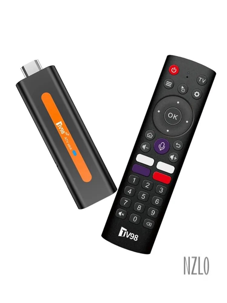 TV98 ATV H618 Приставка 8K HD Bluetooth Android 14 TV Box