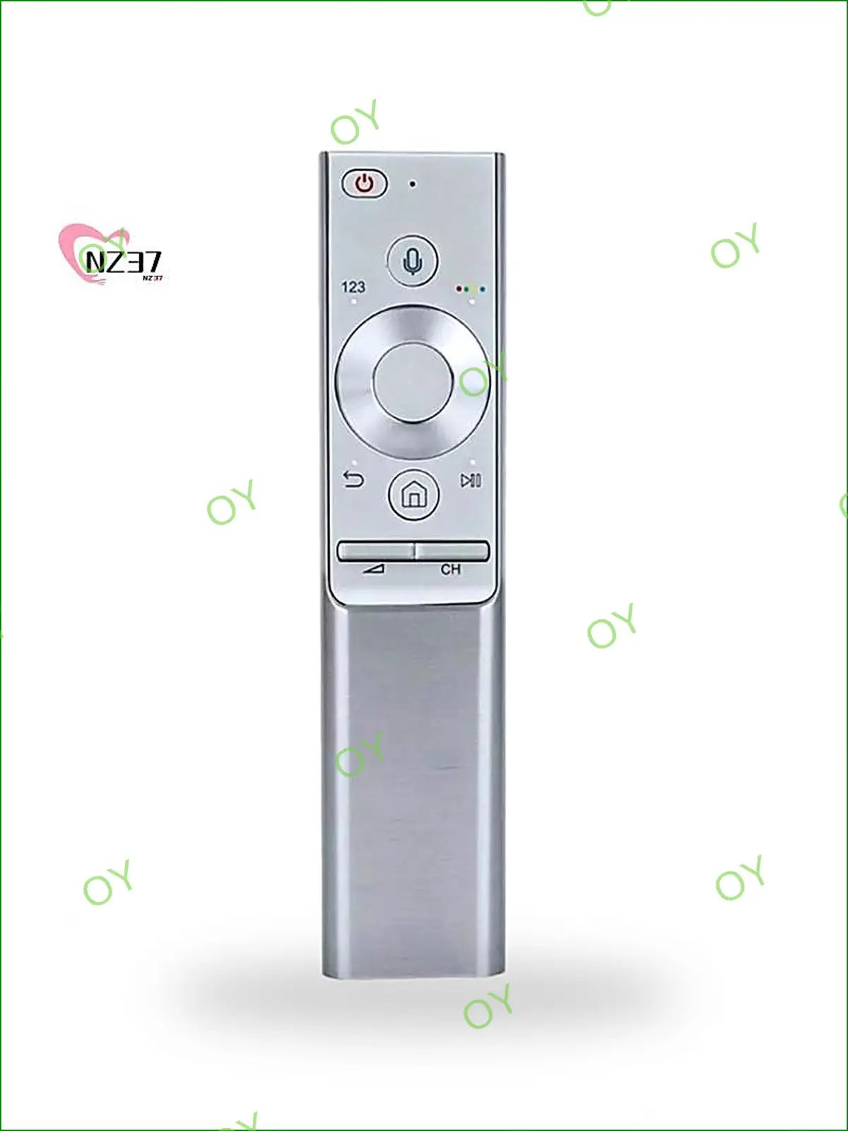 Пульт с гироскопом G Z Y S серебристый для телевизоров Samsung BN5901274A, QN/QN/QAсерий, популярный голосовой