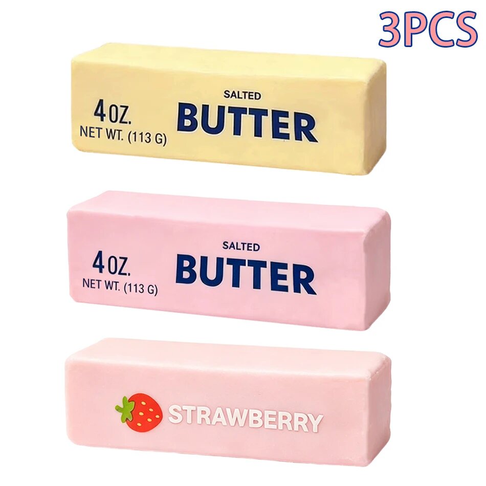 Squishy Butter Stick игрушка-антистресс Set-3PCS