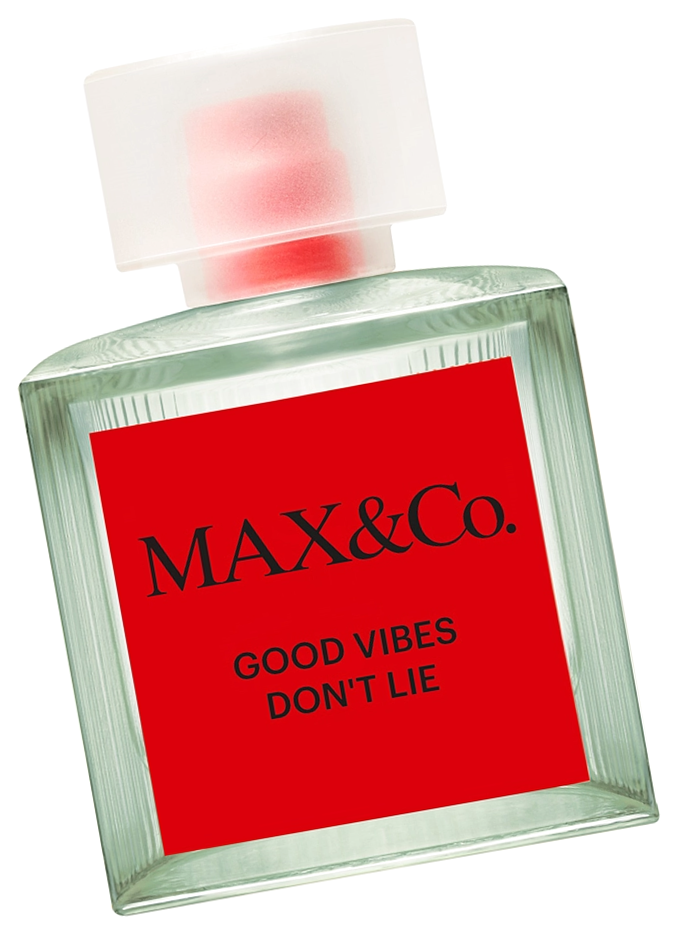 Max and Co Good Vibes Dont Lie - женский парфюм 50 мл / Гуд Вайбс Донт Лай