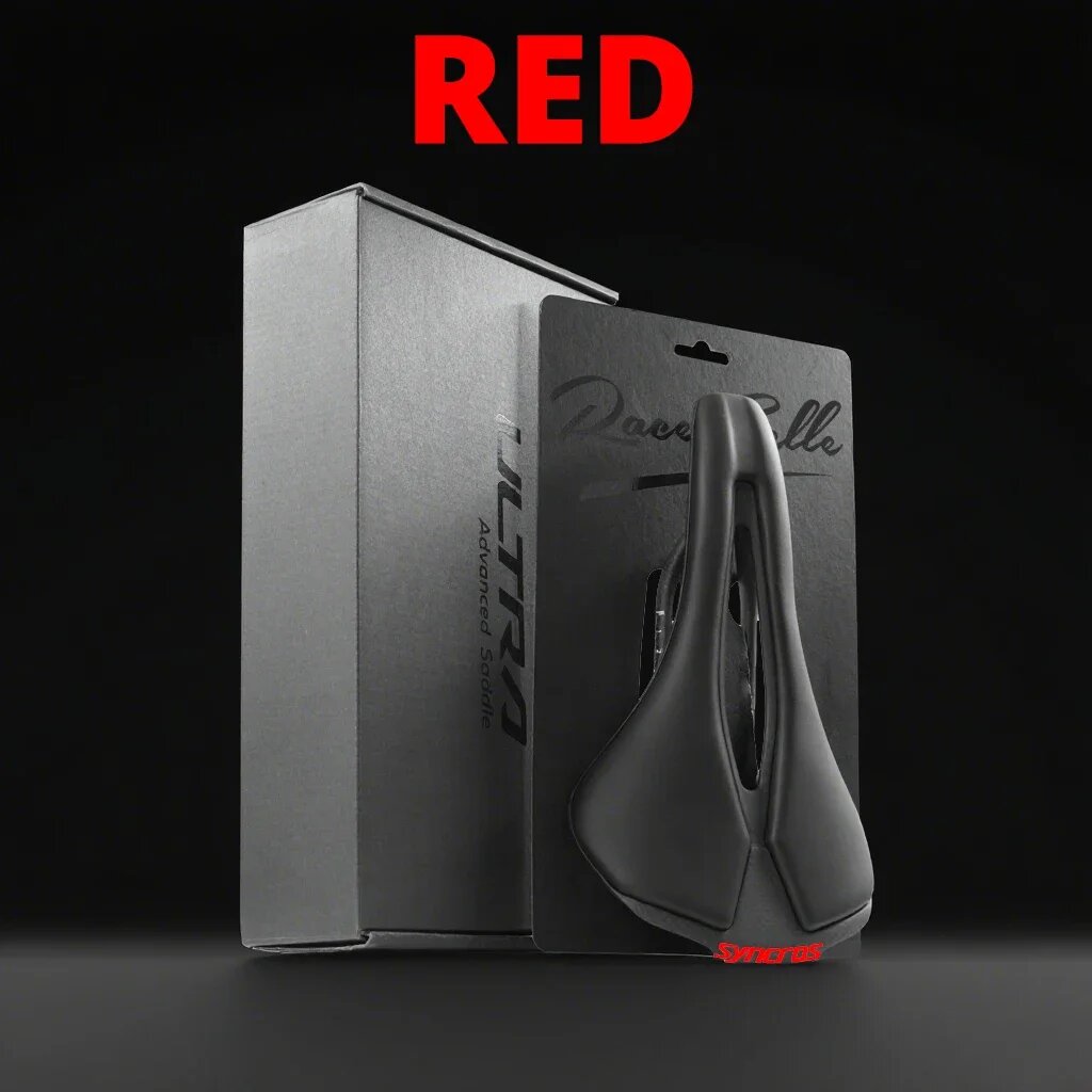SYNCROS EVA Ультралёгкое карбоновое седло Красный, Red