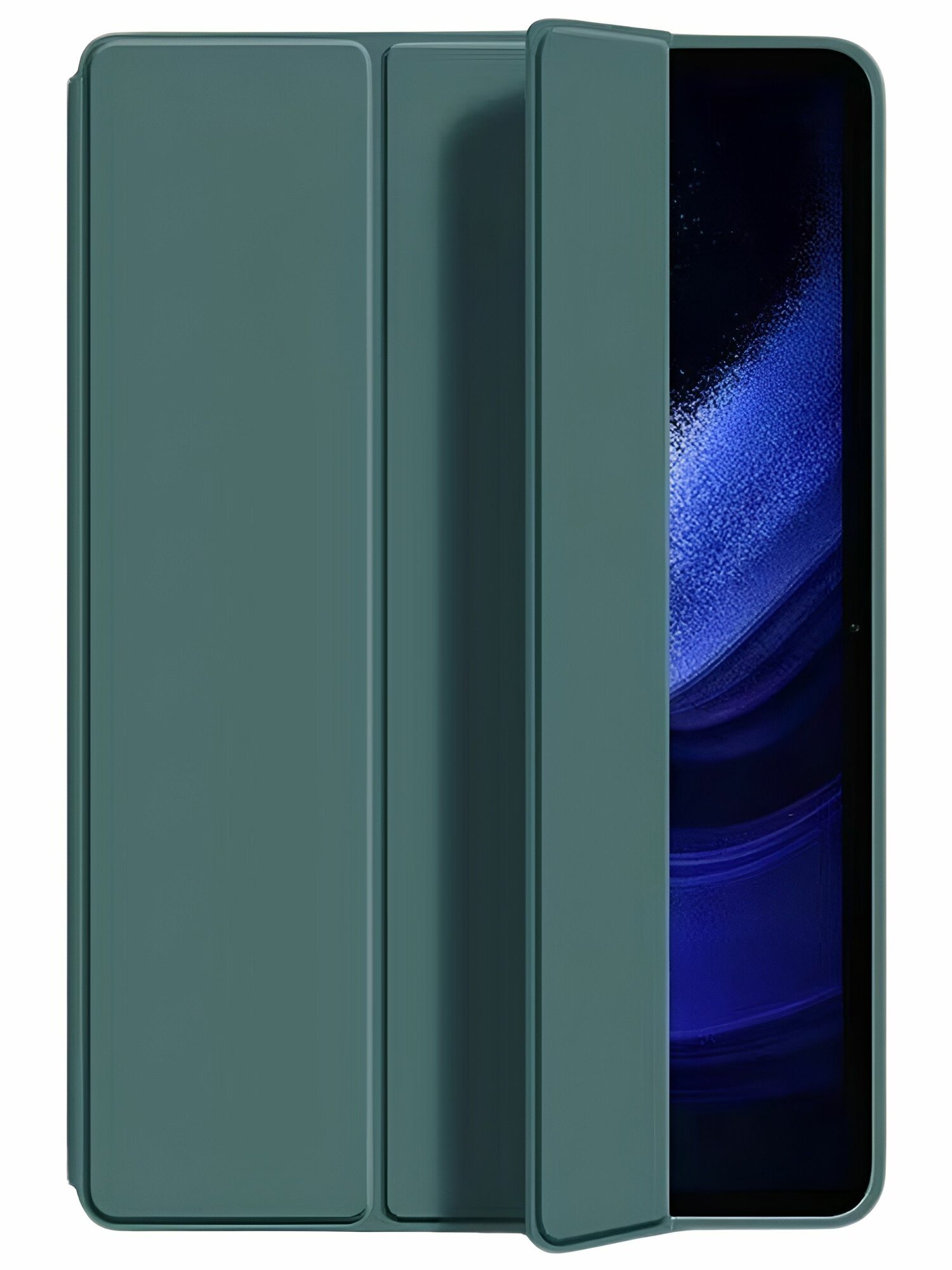 Чехол на OnePlus Pad 3, Pad 2 Pro 2025 года / OnePlus Pad 4, Pad 3 Pro, 2026 года 13.2 дюйма, Slim с магнитом, темно-зеленый