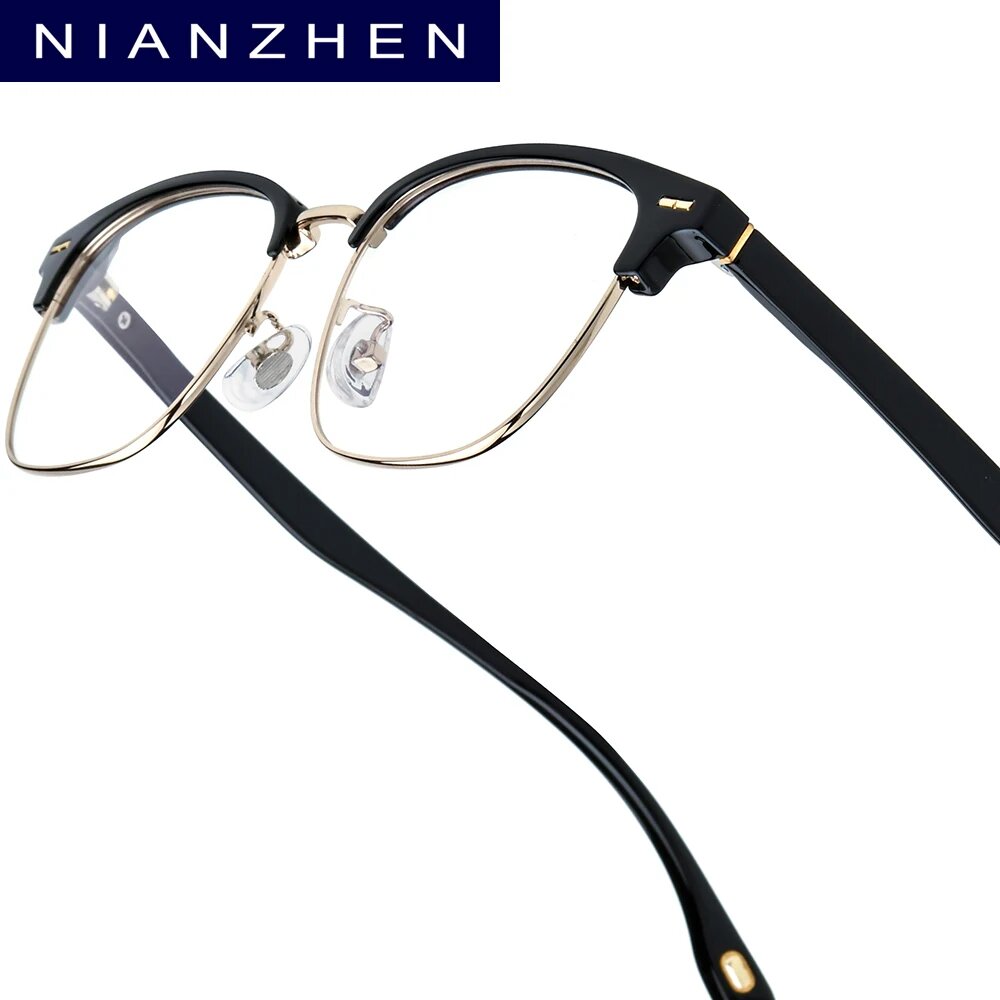 Оправа для очков NIANZHEN Black Gold