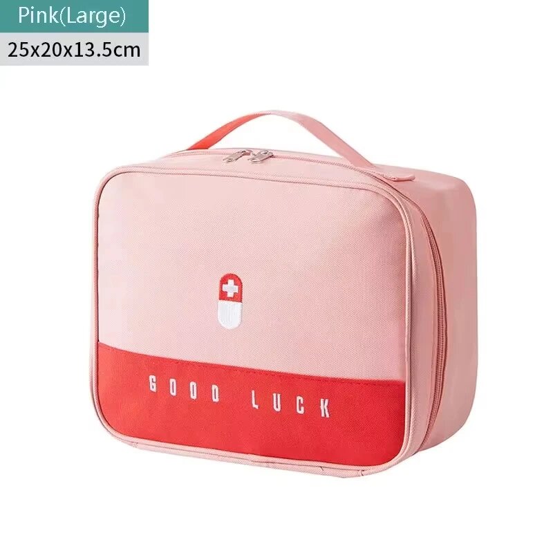 Портативная аптечка Oxford для медикаментов pink big