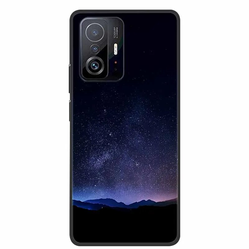 Для Xiaomi mi 11T Pro чехол силиконовый чехол для телефона Xiaomi 11T Mi11T Черный, 39, For mi 11T