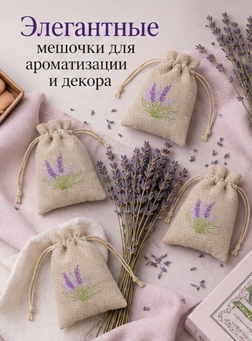 5 Штук Пустой Мешочек Для Лаванды Вентилируемый Саше С Сухими Цветами 14.00X10.00X0.50Cm