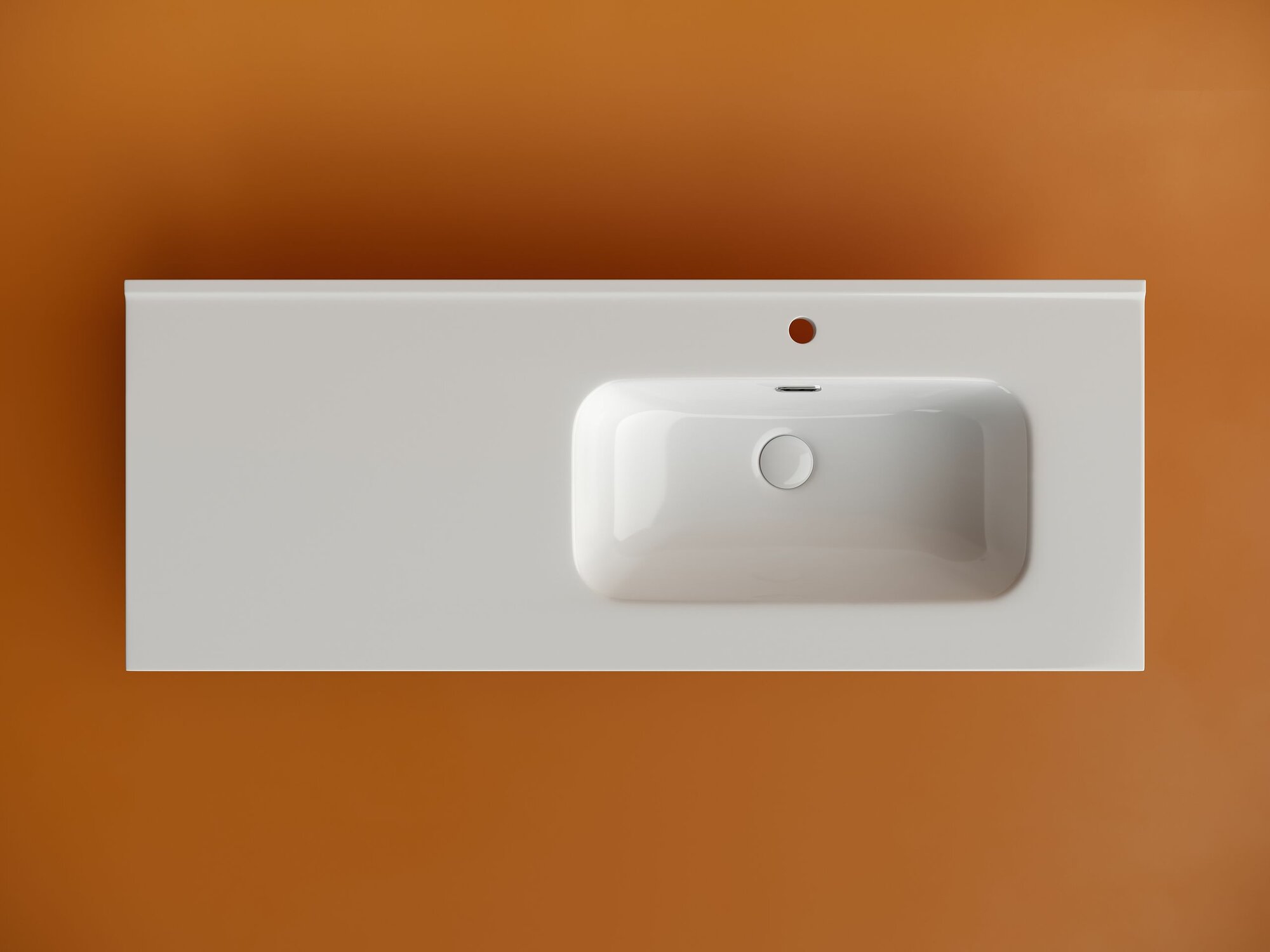 Мебельная раковина Ceramicanova Element 121 чаша справа CN7006R белая
