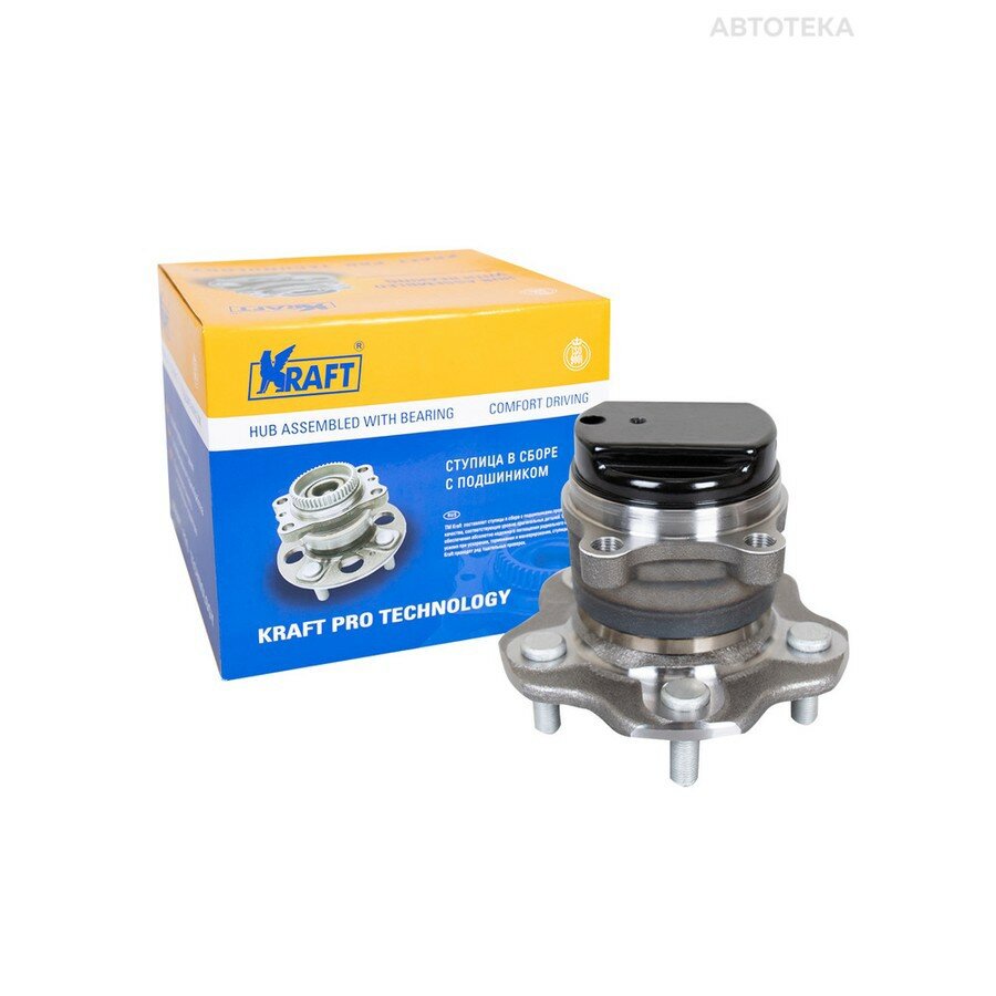 Ступица с подшипником NISSAN QASHQAI 06- задн. лев. прав. KRAFT KT100638