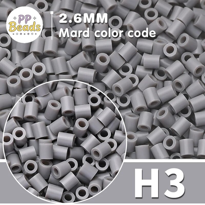 Бусины-плавки YAONUAN 2,6 мм 1000Pcs-L190