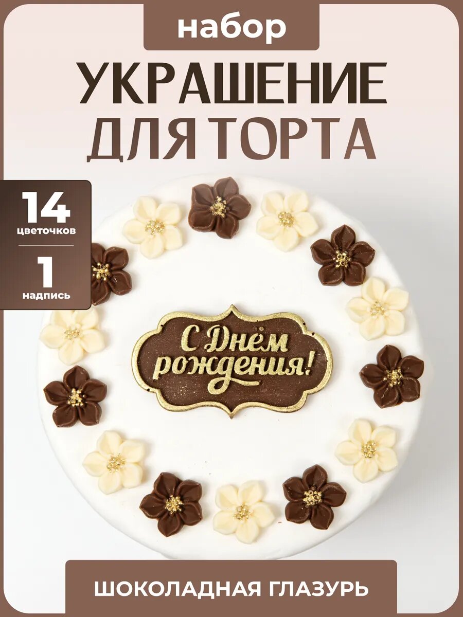 С днем рождения на торт