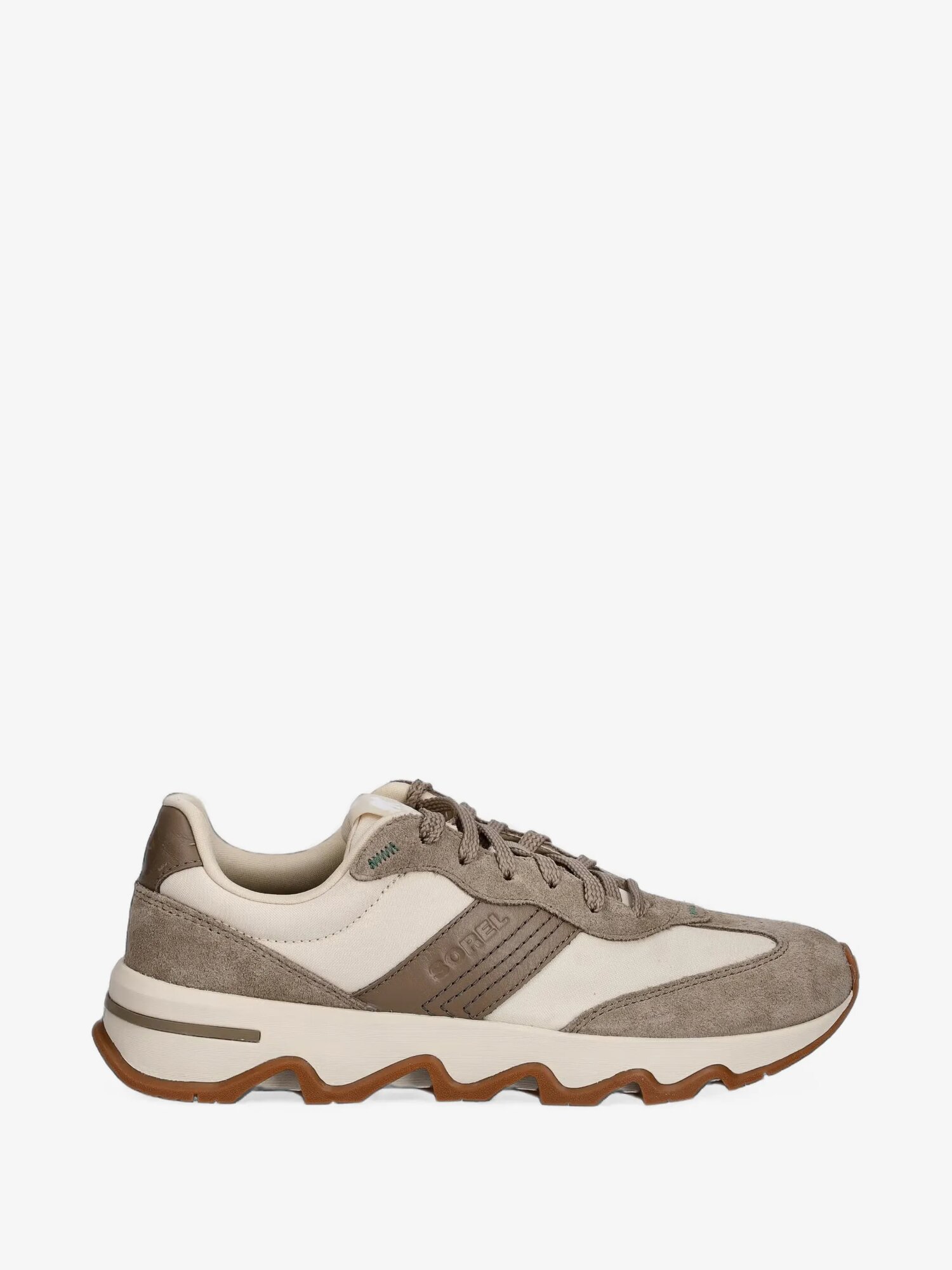 Кроссовки Kinetic suede-panelled sneakers