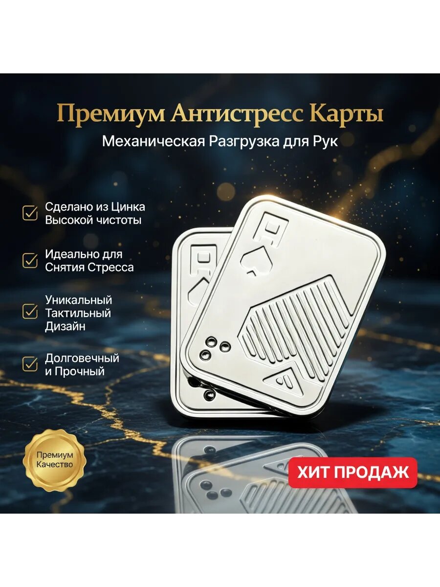 Спиннер металлический антистресс