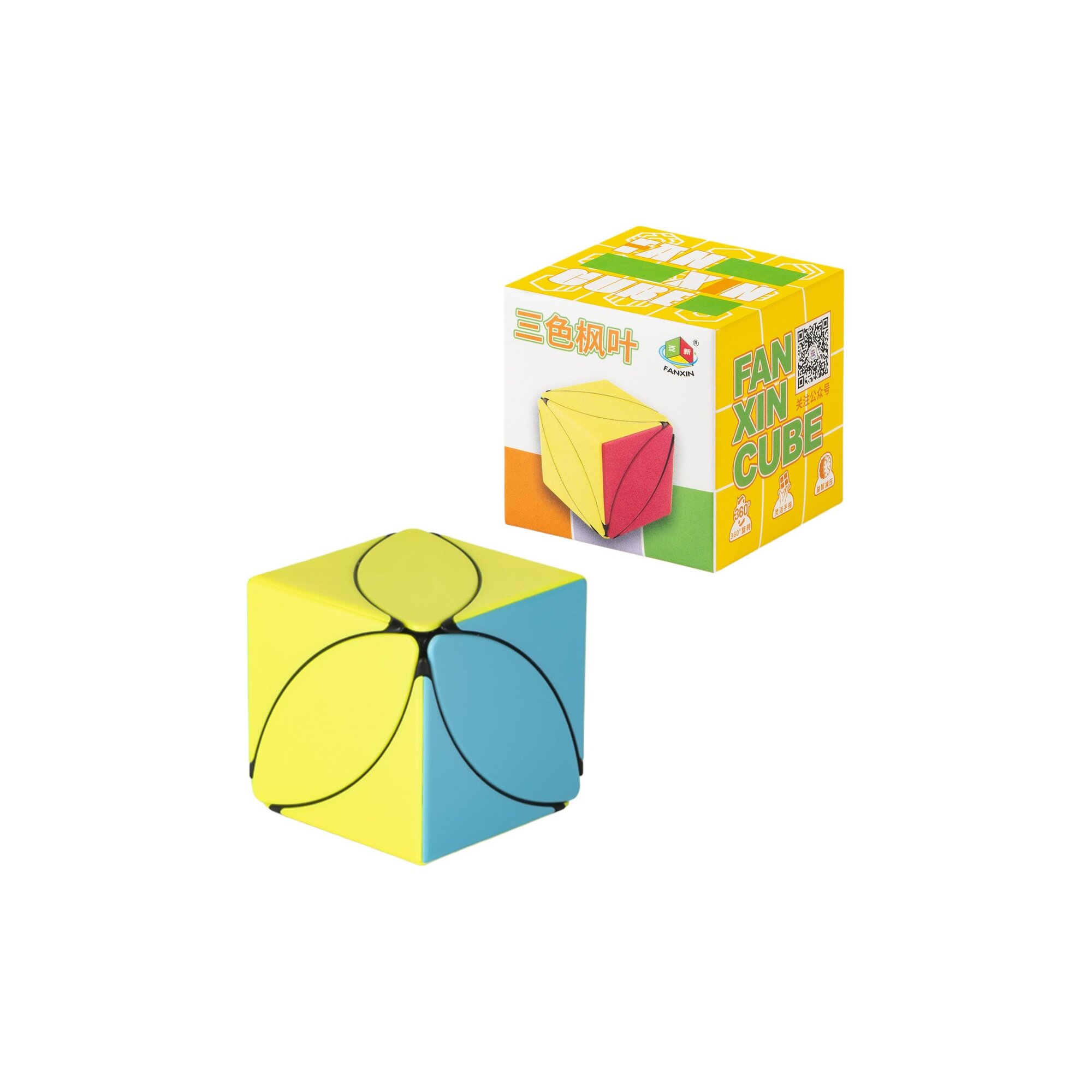 FANXIN CUBE Sandwich Картофель фри Convex And Concave Единорог Пазл Toy Кубики Рубика