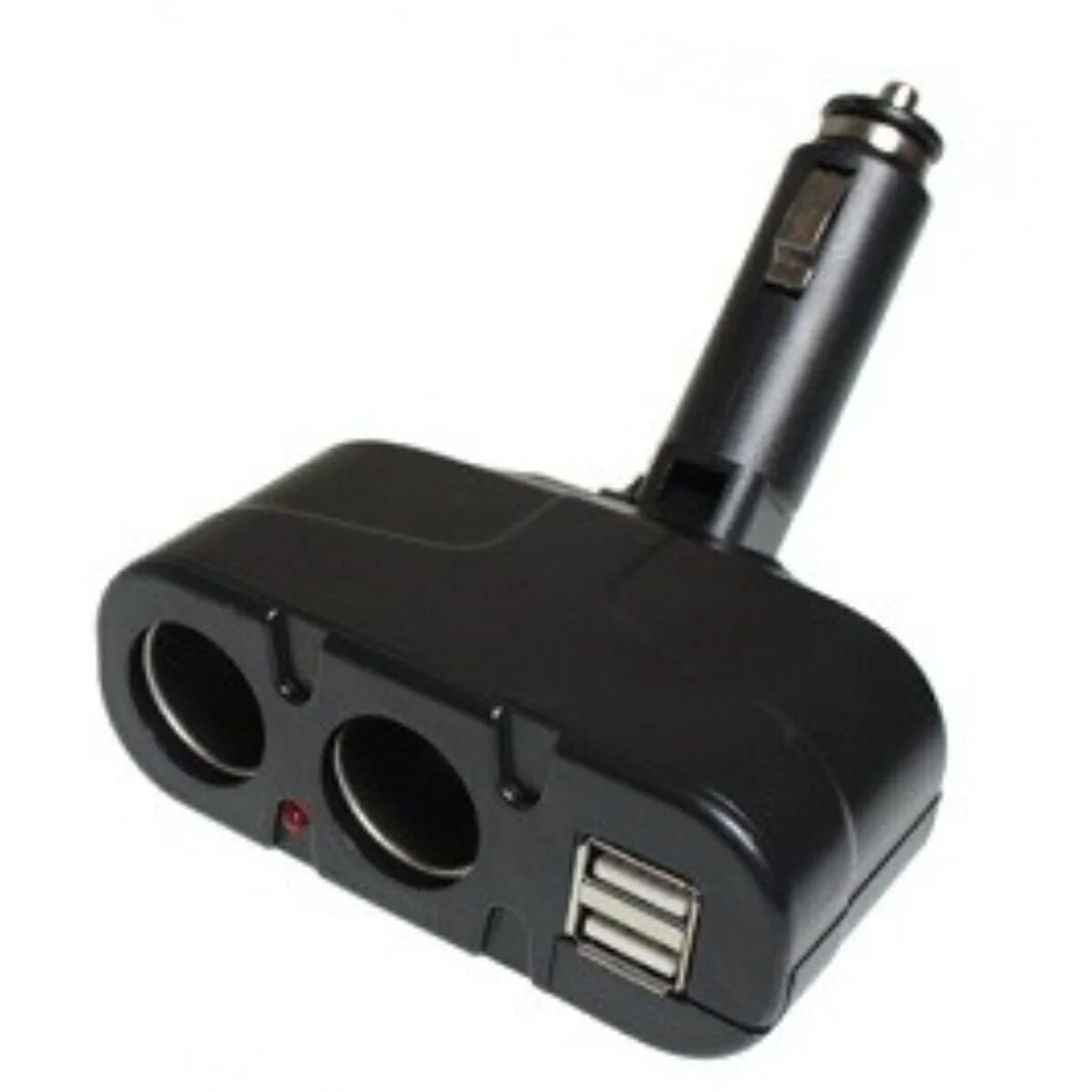 Развет. прикур.2гнезда 2USB с индик. фикс. угла наклона Nord YADA в блистере