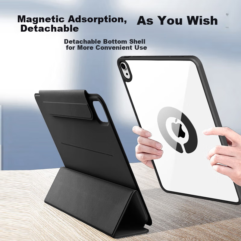 Zhiting 2024 защитный чехол для iPad Mini 7/6 8.3 дюйма прозрачный антигнуть полная ударопрочность три-свободный стойка