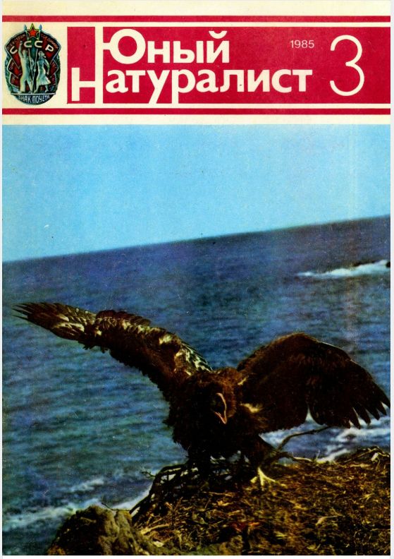 Журнал Юный натуралист №03 1985 г.