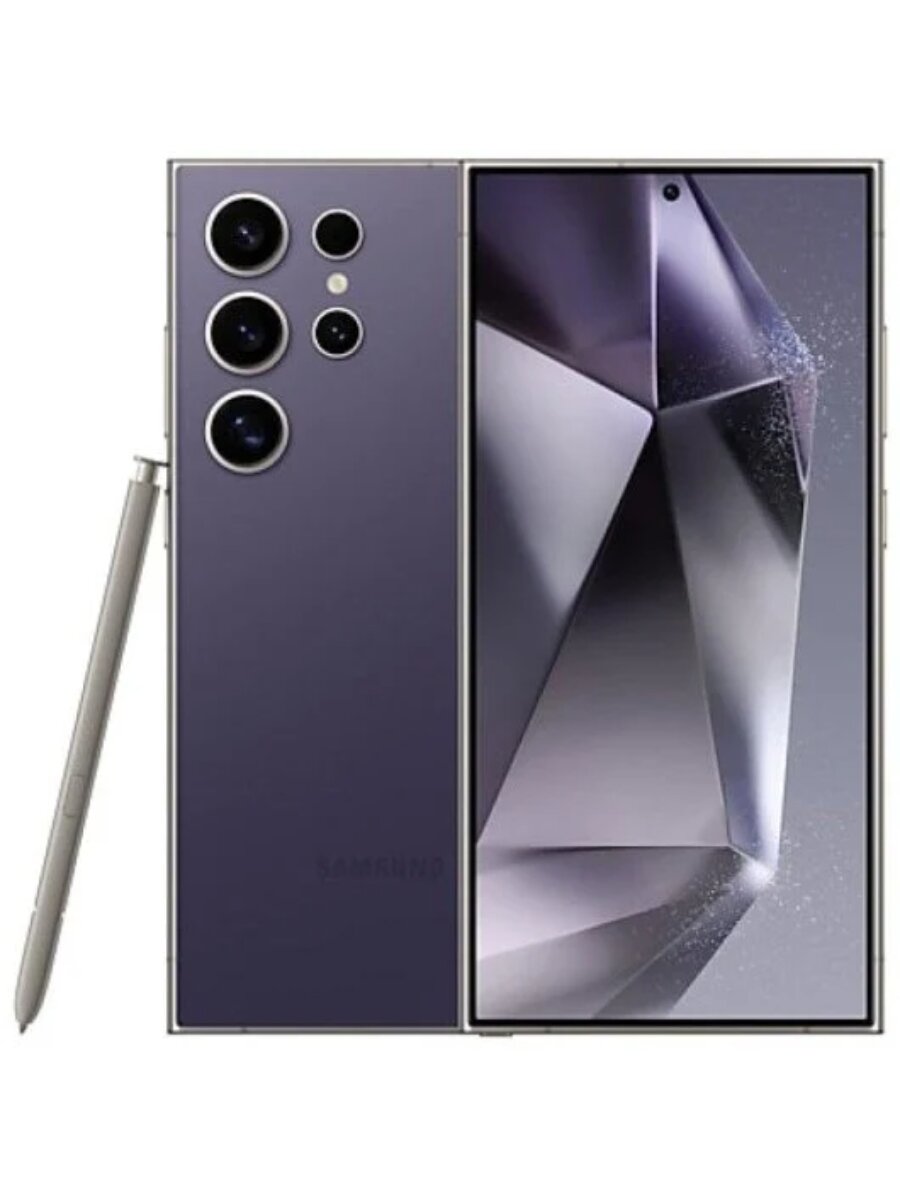 Смартфон Samsung Galaxy S24 Ultra 12/256Gb Titanium Violet 200МП 5G (Global) SM-S928B