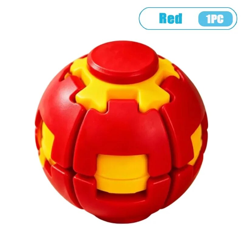 3D-печать Спиннер Двойной Режим Красный, Red-1PC