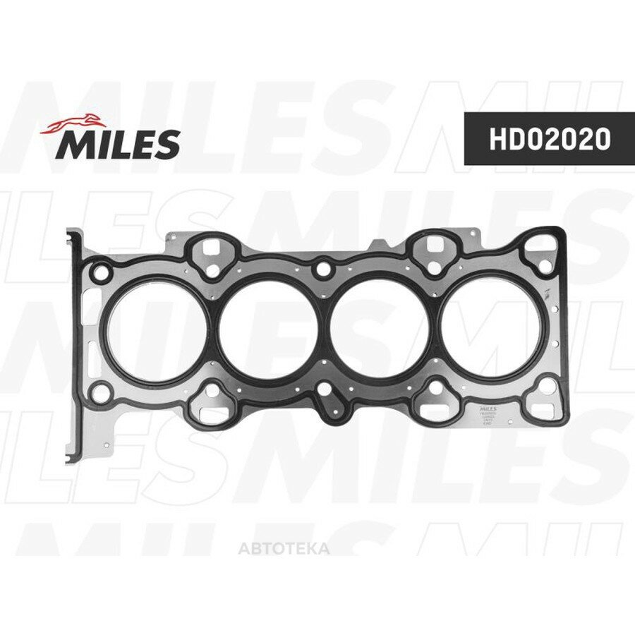 Прокладка ГБЦ FORD FOCUS II/MONDEO III/MAZDA 6 1.8 00- MILES HD02020