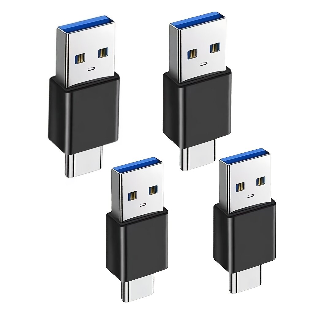 Переходник USB Type-C на USB-A с OTG, 4 шт.