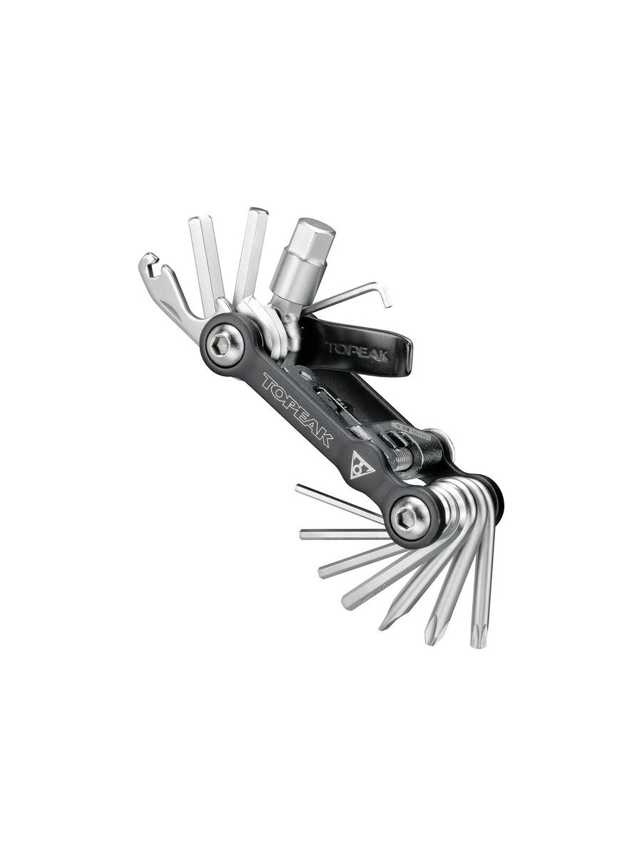 Мультиинструмент TOPEAK MINI 18+, 20 FUNCTION TOOL, W/BAG — фото 1