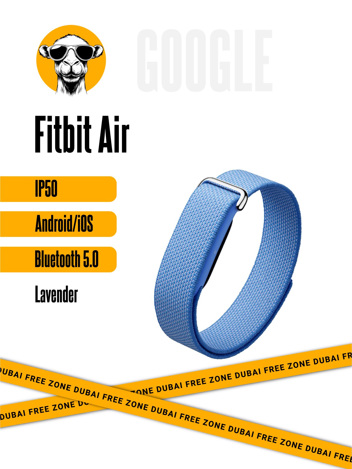 Google Фитнес-браслет Fitbit Air, фиолетовый