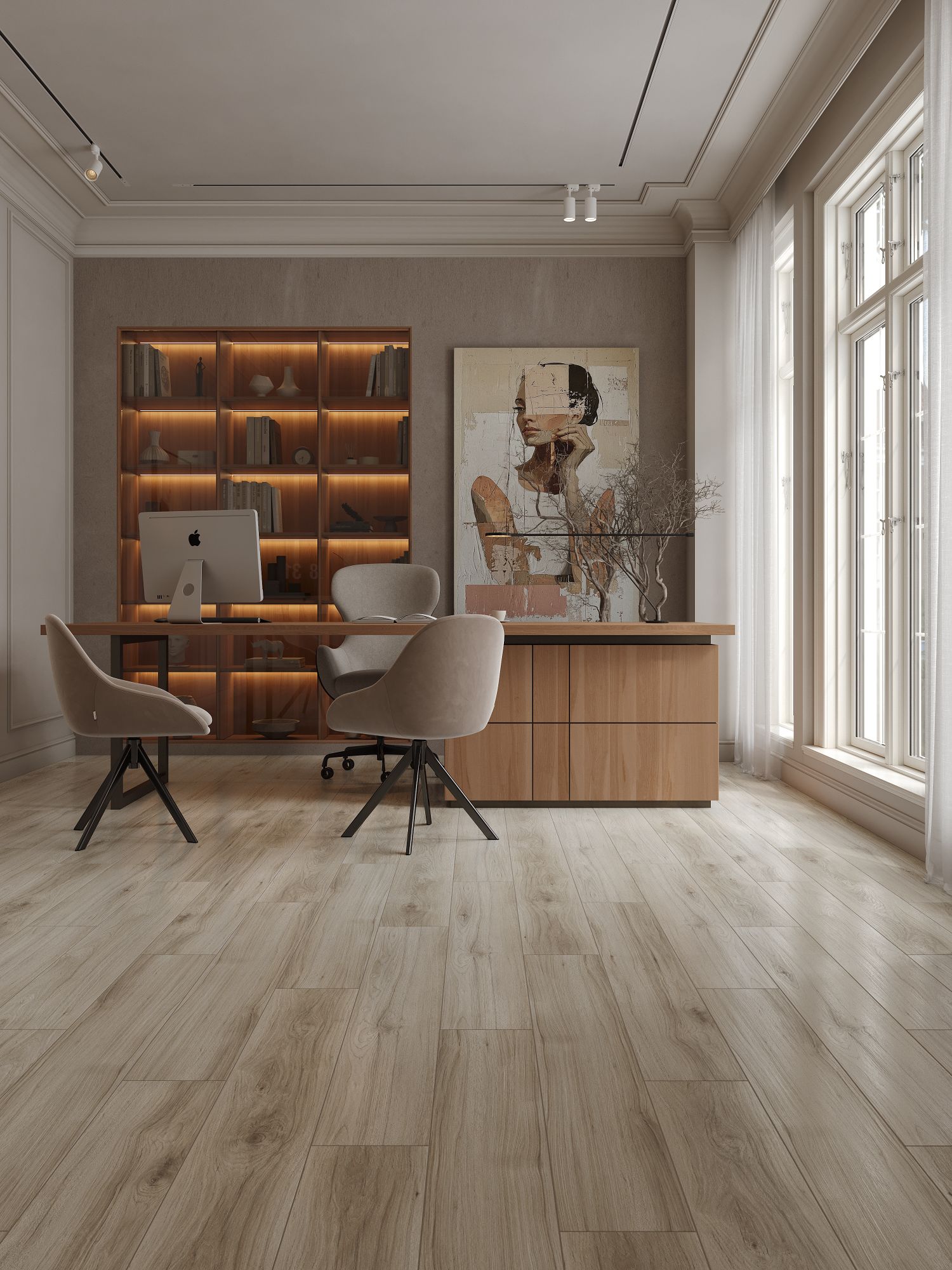 Ламинат Quick Style лёгкий стиль для вашего дома LF601-03, 2,412 м2
