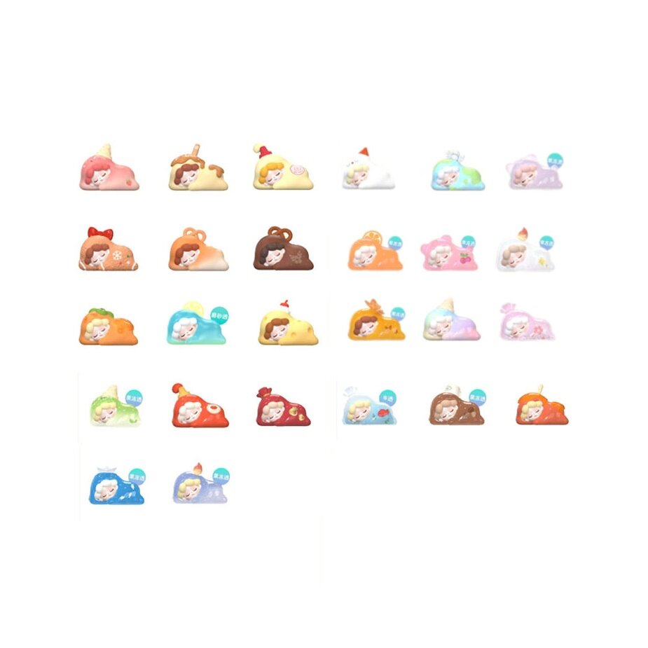 DODO Карамельно-коричневый Melting Collection Милый Сюрприз Сумка Кукла Модные Слепые Коробки