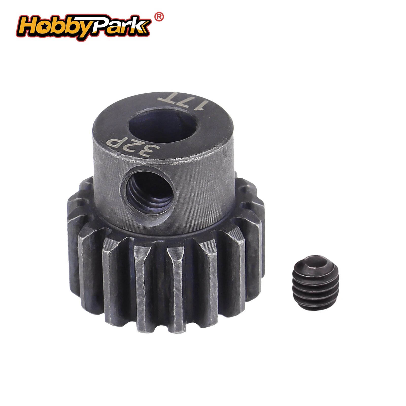 Шестерня HobbyPark 17T 32P из закаленной стали 5 мм