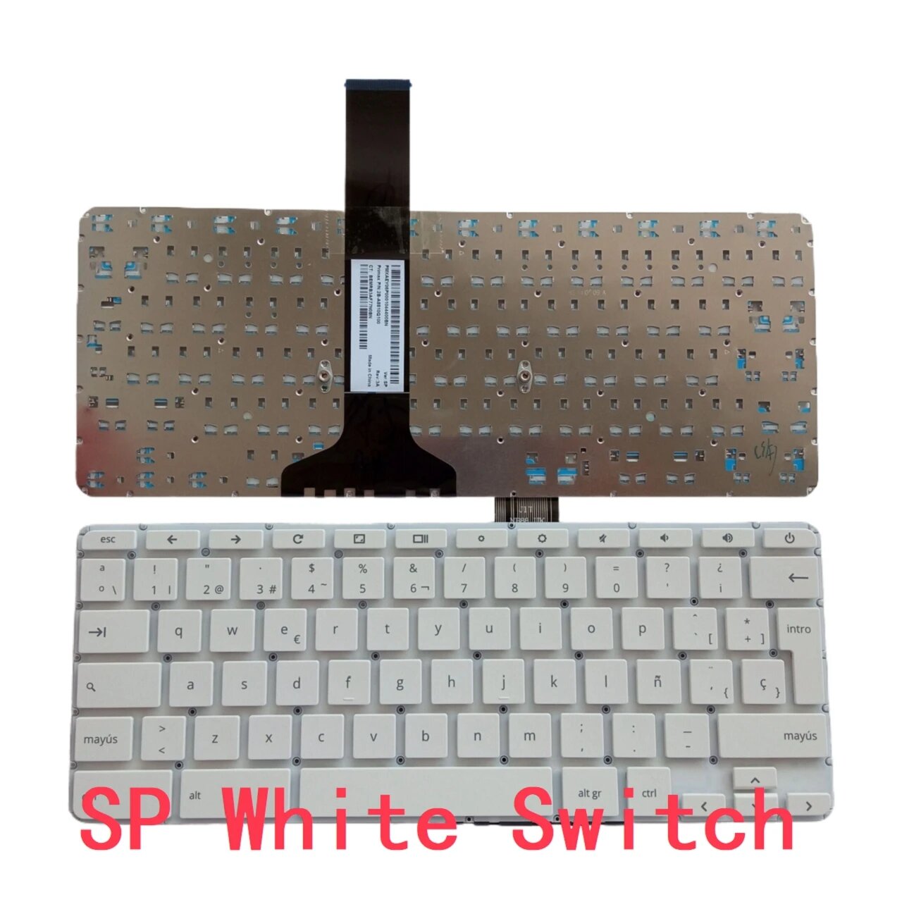 Клавиатура для HP Chromebook SP White Switch