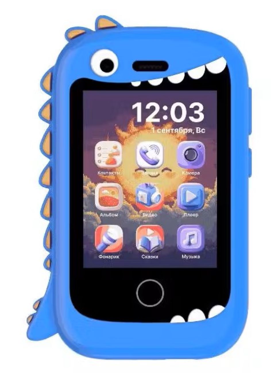 Детский смартфон Elari GamePhone Черно-синий