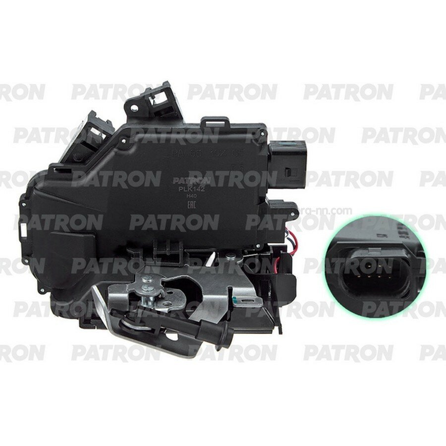 PATRON PLK142 Замок двери задней правой AUDI: A6 (C5) 1997-2004, Allroad quattro 2000-2005