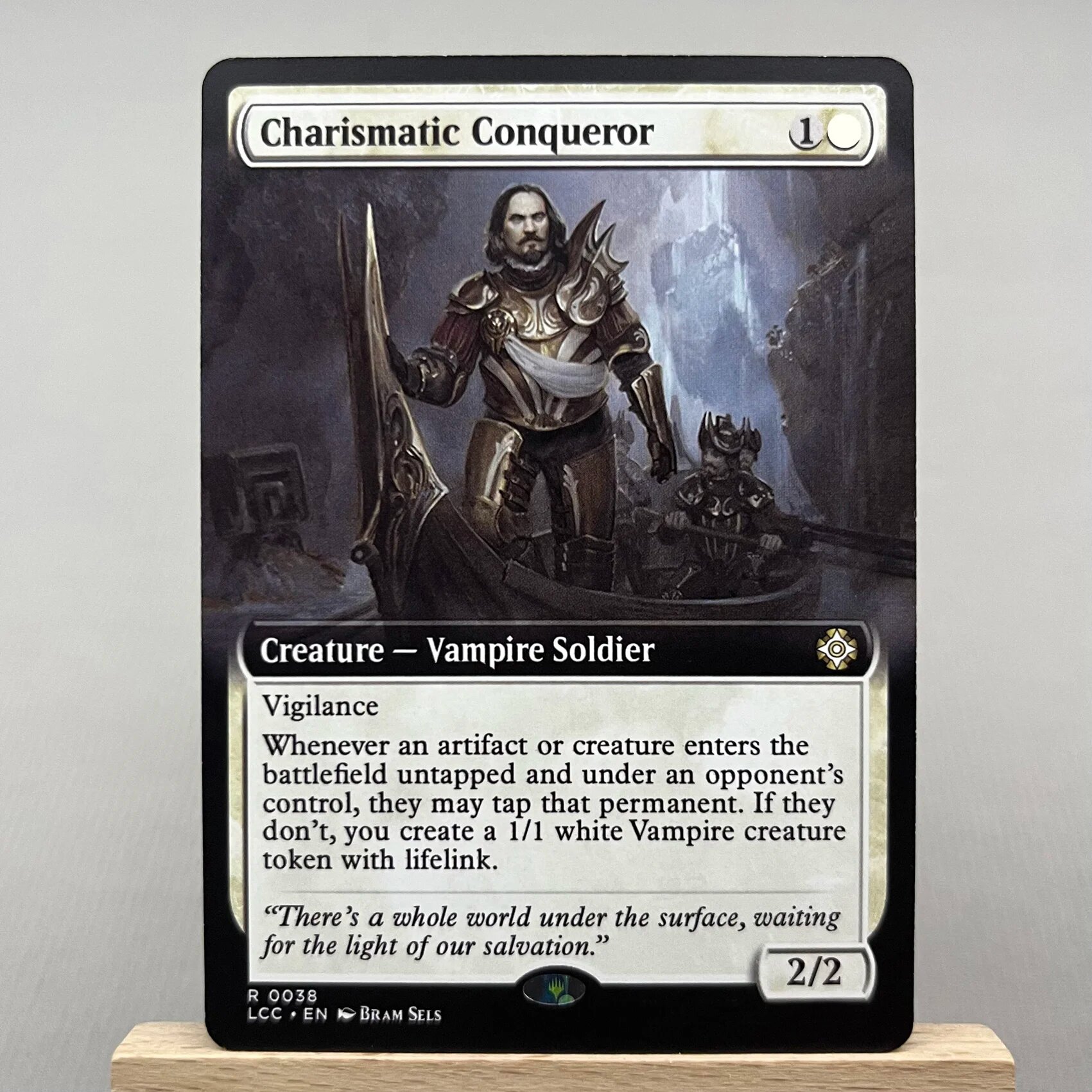 Charismatic Conqueror MTG прокси карта, Цвет: 38, LCC