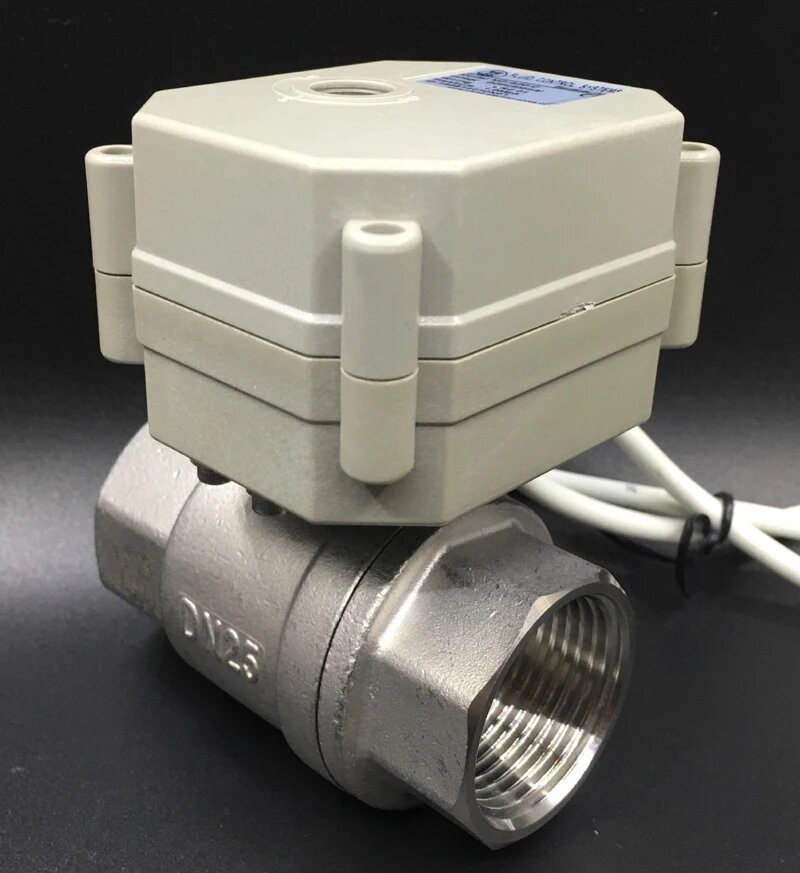 Клапан пропорциональный Tsai Fan DN25 TFM25-S2-C (SS304), 4-20mA, BSP Thread