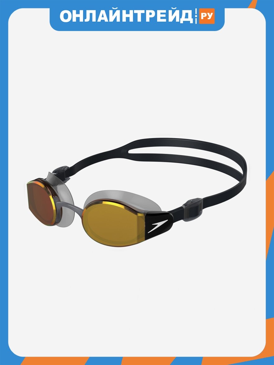 Очки для плавания Speedo Mariner Pro Mirror Mariner Pro Mirror, black/orange, 8-00237314554S0Y-4554