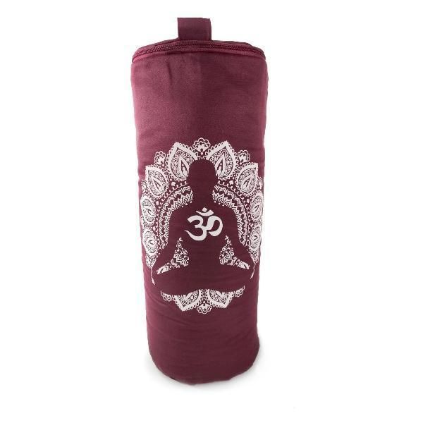 Болстер для йоги Ramayoga Мандала, коричневый, 60 см