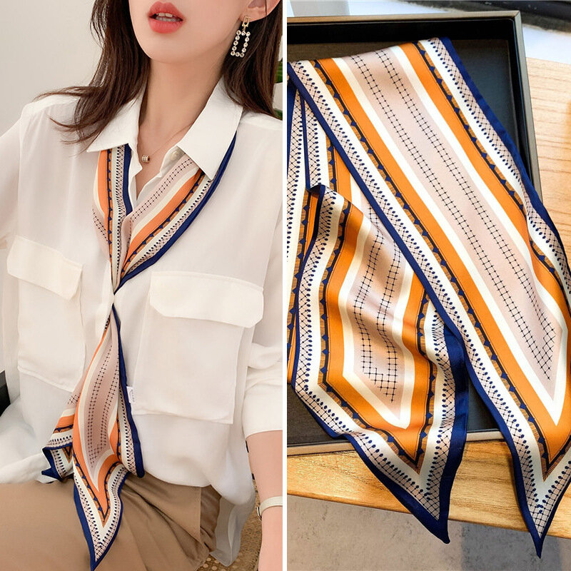 Шарф-твилли Retro Printed Silk для женщин