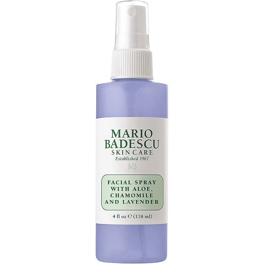 MARIO BADESCU Спрей для лица с экстрактом алоэ ромашки и лаванды Facial Spray With Aloe Chamomile And Lavender, 118 мл